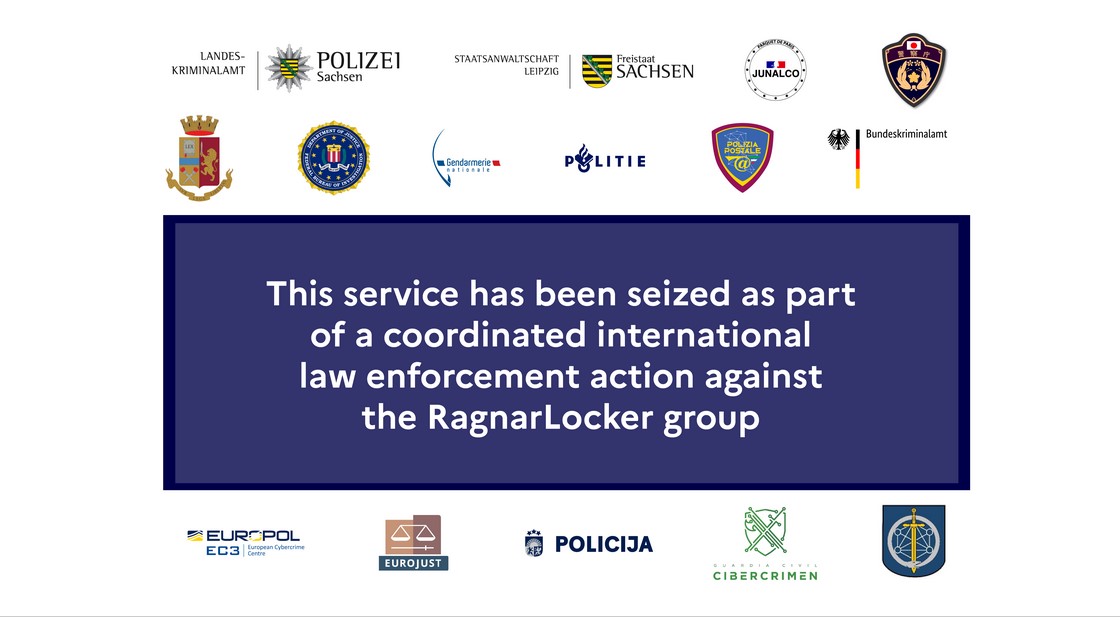 International coalition of law enforcement takes down Ragnar_Locker ...